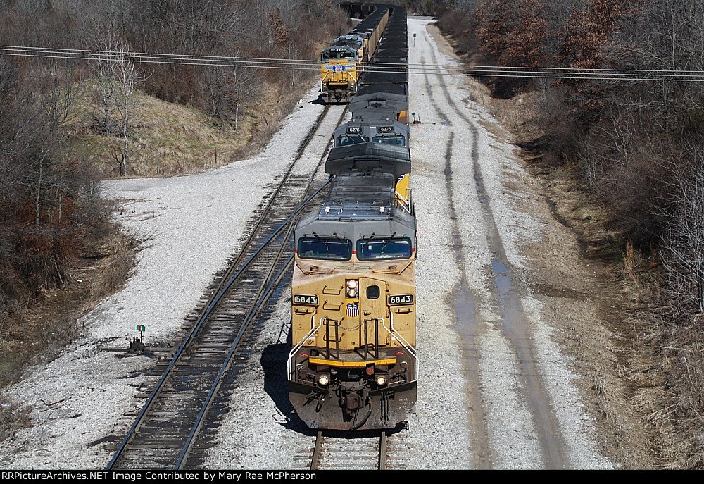 Union Pacific coal train